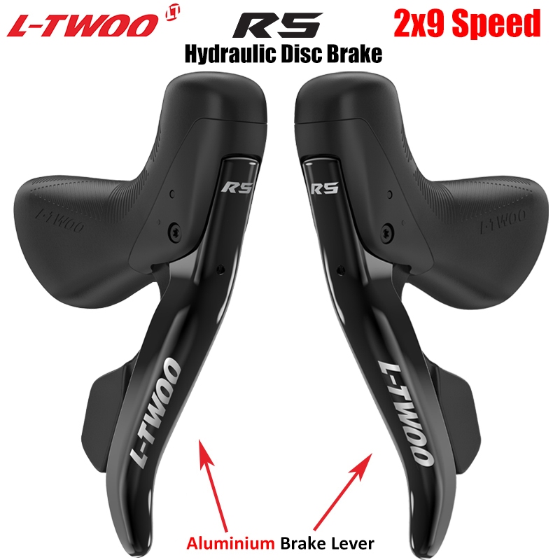 LTWOO R5 Disc Series 2x9s Aluminum Hydraulic Shifter for Road Bike ...