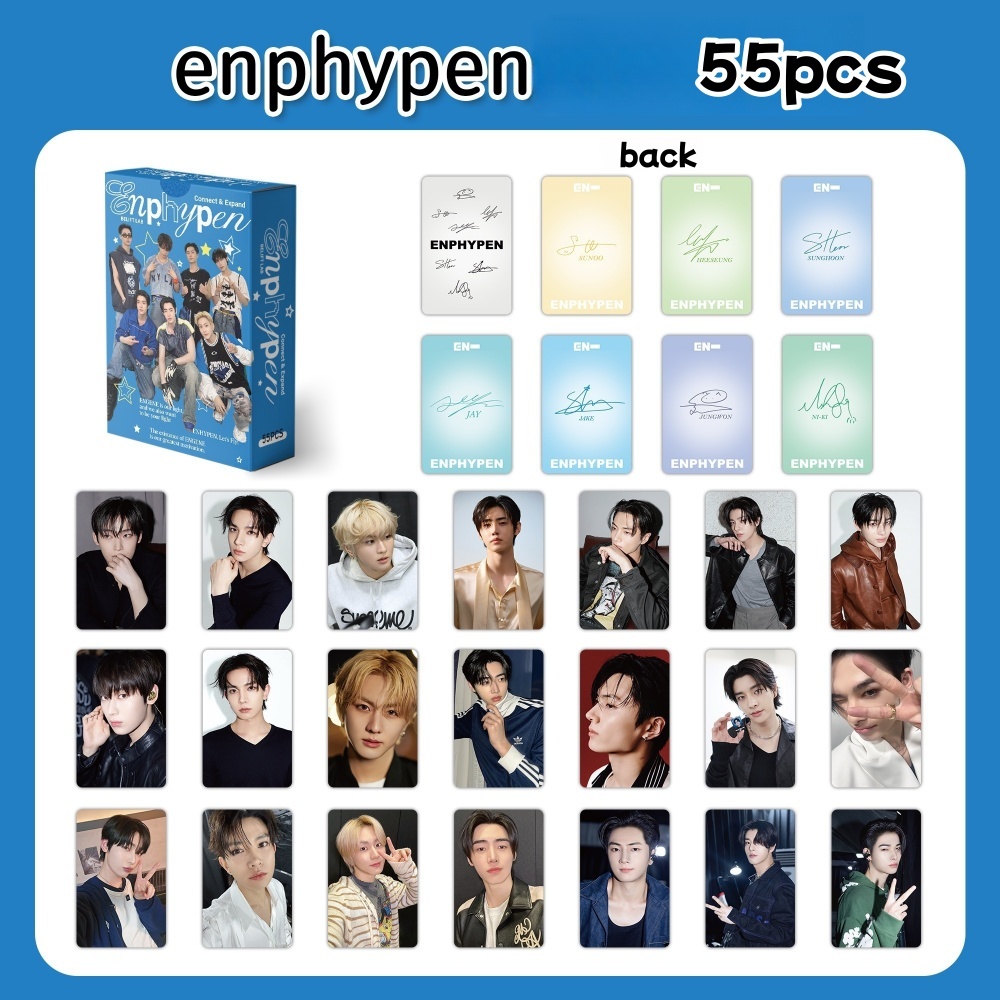 50-55pcs EN ROMANCE UNTOLD Solo Laser Hologram Lomo Cards 2025 SEASON'S ...