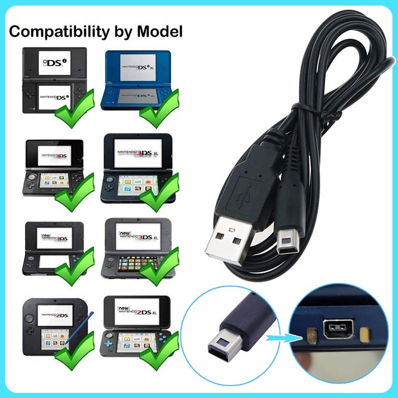 【1-3 Days Delivery】USB Data Charger Cord Charging Power Cable for ...