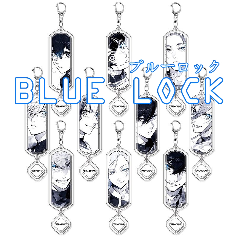 BLUE LOCK Keychain Isagi Yoichi Acrylic Keychain Key Pendant Bachira ...