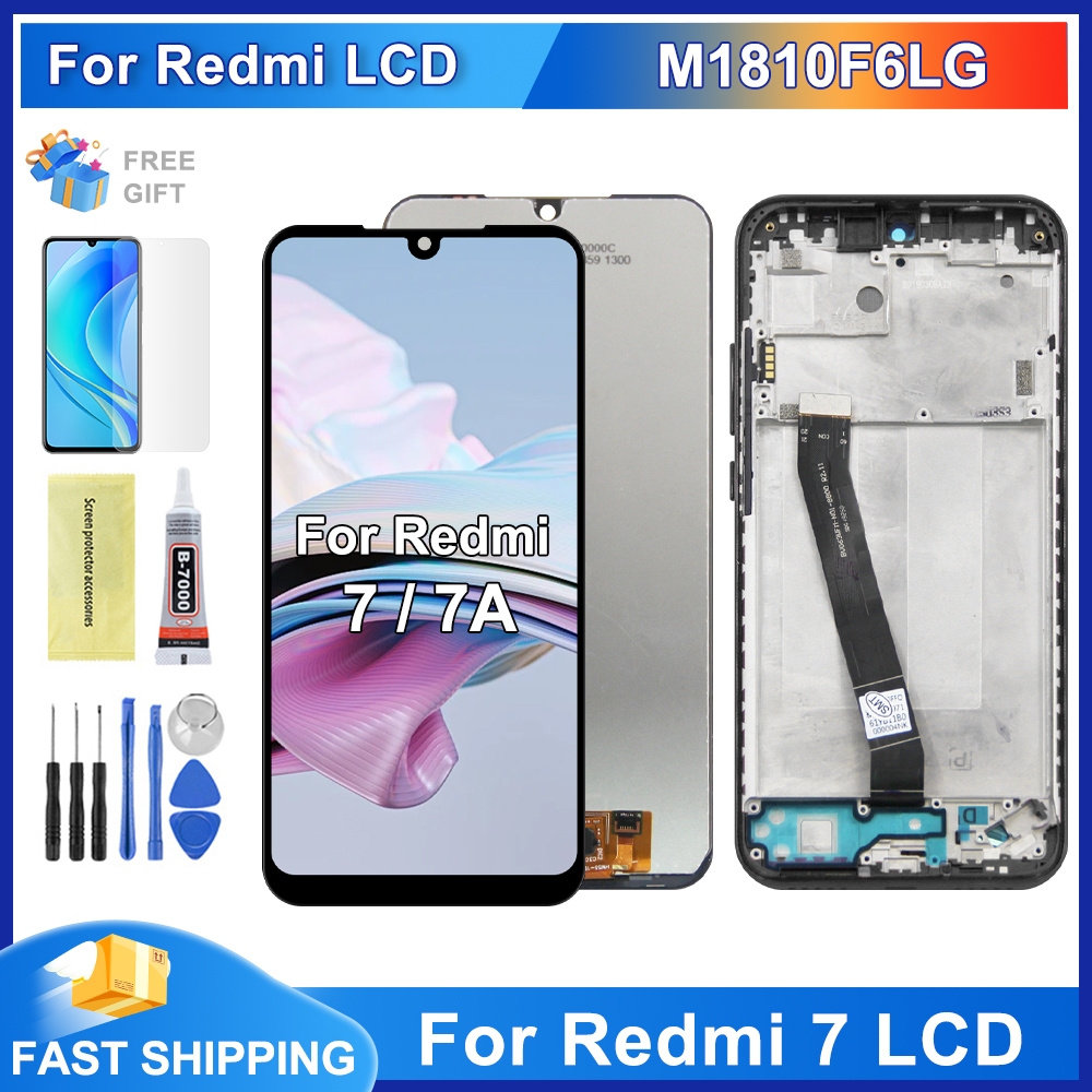 IPS LCD For Xiaomi Redmi 7A Redmi 7 LCD Display Touch Screen Digitizer ...