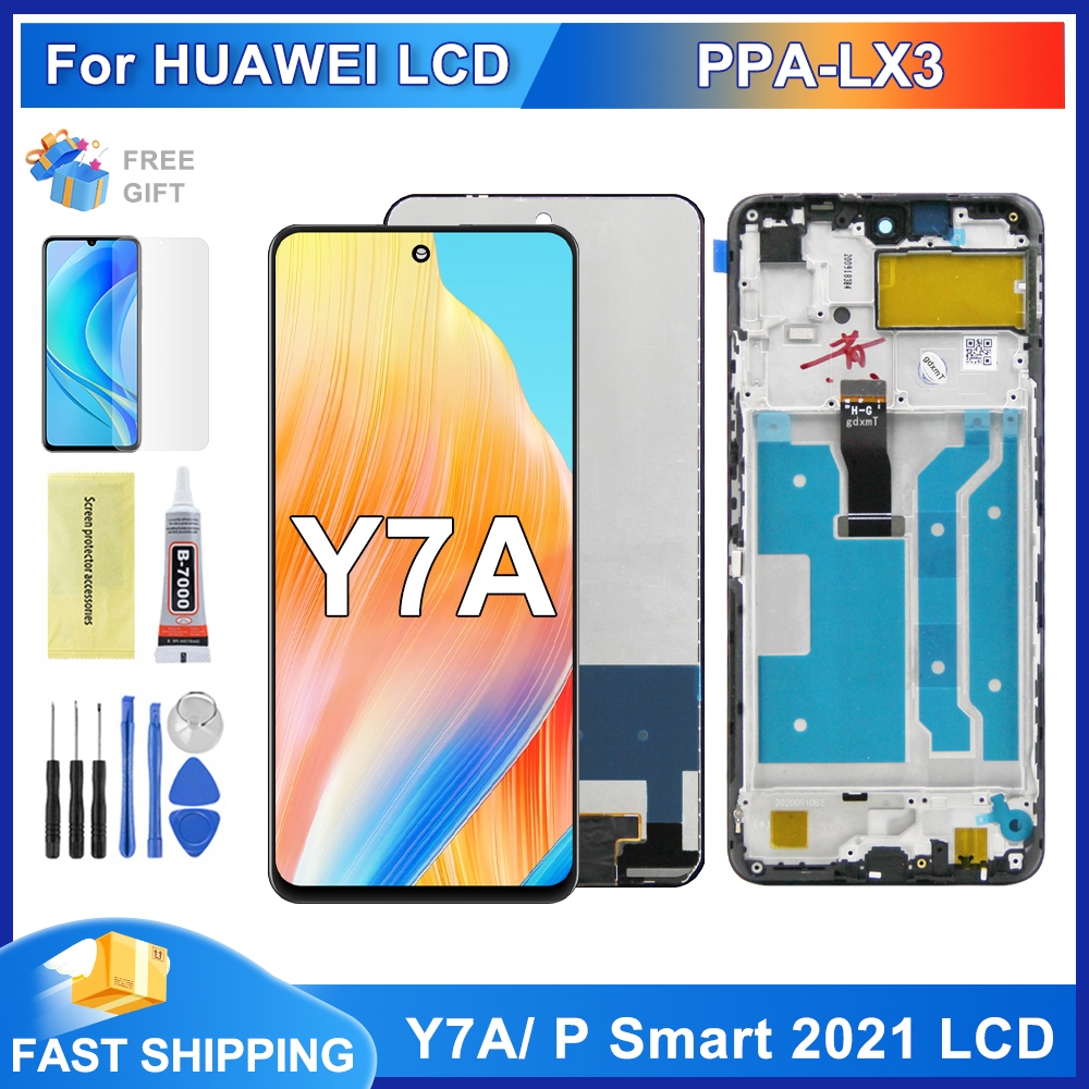 IPS for Huawei Y7A / P Smart 2021 LCD Display Touch Screen Digitizer ...