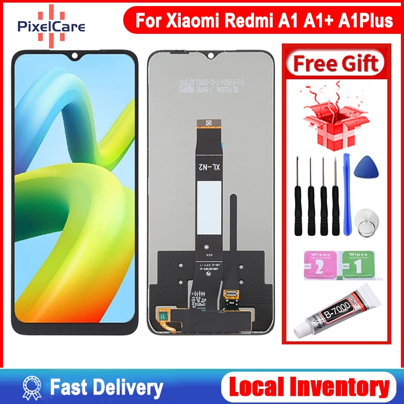 Pixelcare LCD With Frame For Xiaomi Redmi A1 / A1+ /A1 Plus/ A2 /A2 ...
