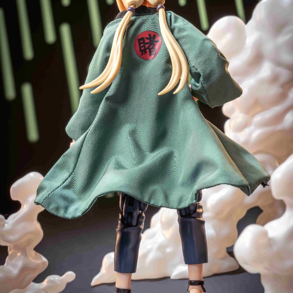 Shf Naruto Tsunade Clothes Cloth Clothes Cloak Naruto Hat Model ...