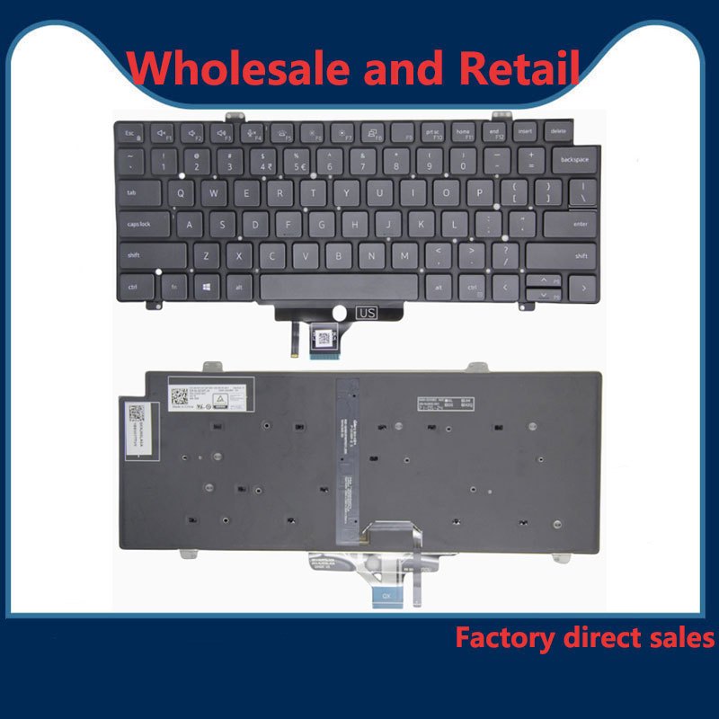 Dell Latitude 3440 3430 3450 7530 5431 5440 P165G 5450 Laptop keyboard ...