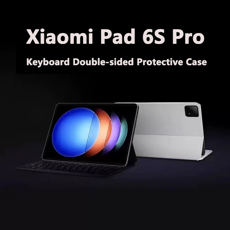 Original Xiaomi Pad 6S Pro Keyboard Double-Sided Protective Case Smart ...