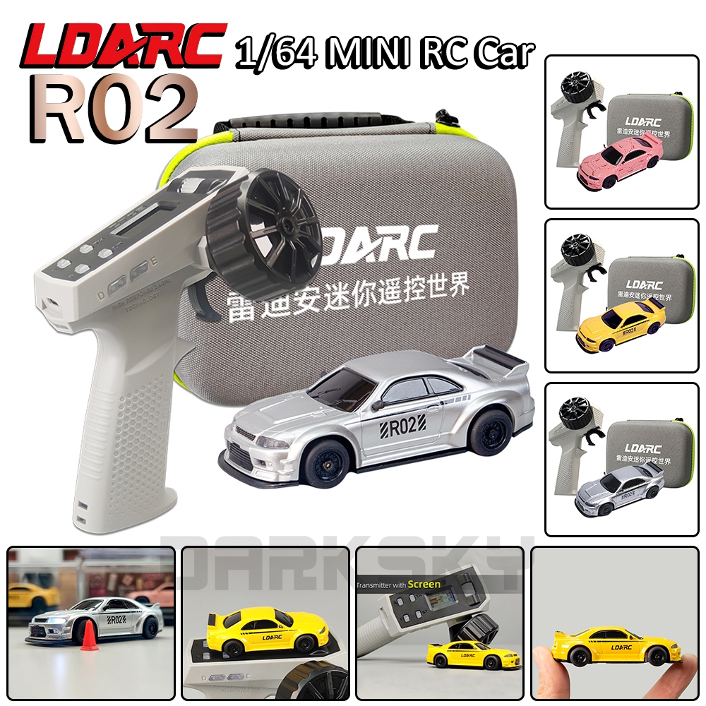 LDARC R02 1/64 MINI RC Simulated Electric Remote Control Model Car ...