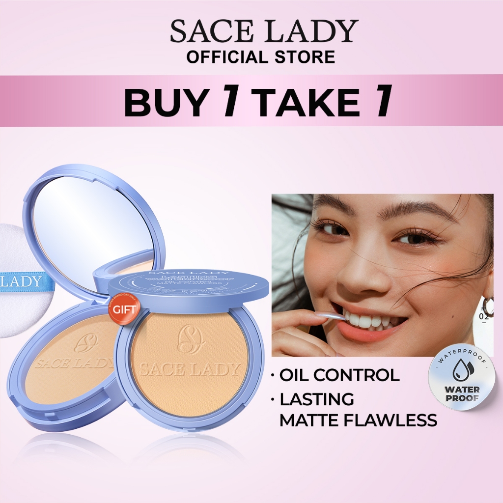 SACE LADY Face Powder Oil Control Matte Flawless Setting Powder ...