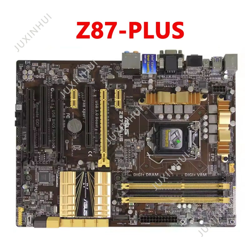 Z87-PLUS Desktop Motherboard Z87 Z87M LGA 1150 For Core i7 i5 i3 DDR3 ...