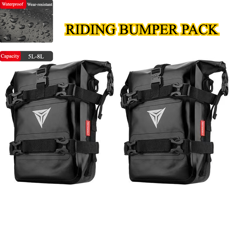 1PC Motorcycle saddlebag riding backpack side bag large capacity ...