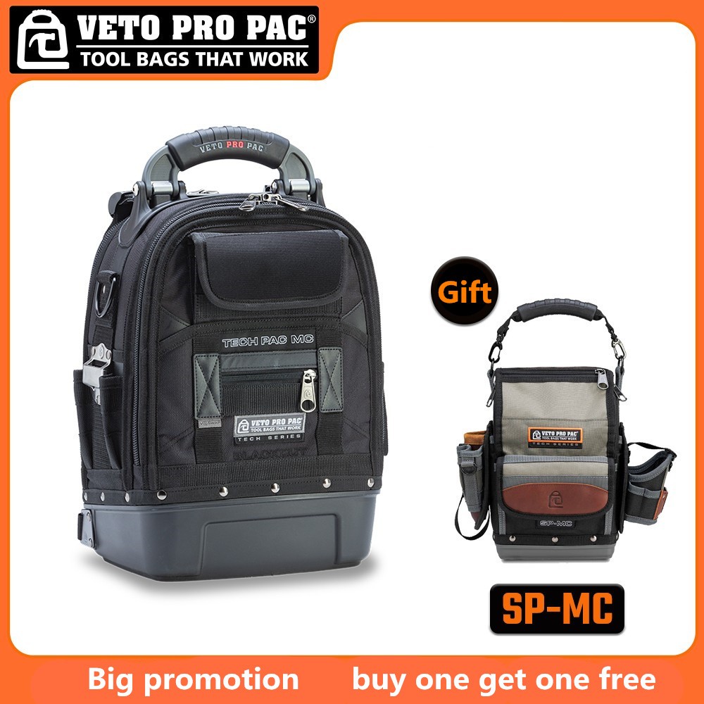 VETO PRO PAC TECH PAC MC Series Toolkit (Black Special Version) High ...