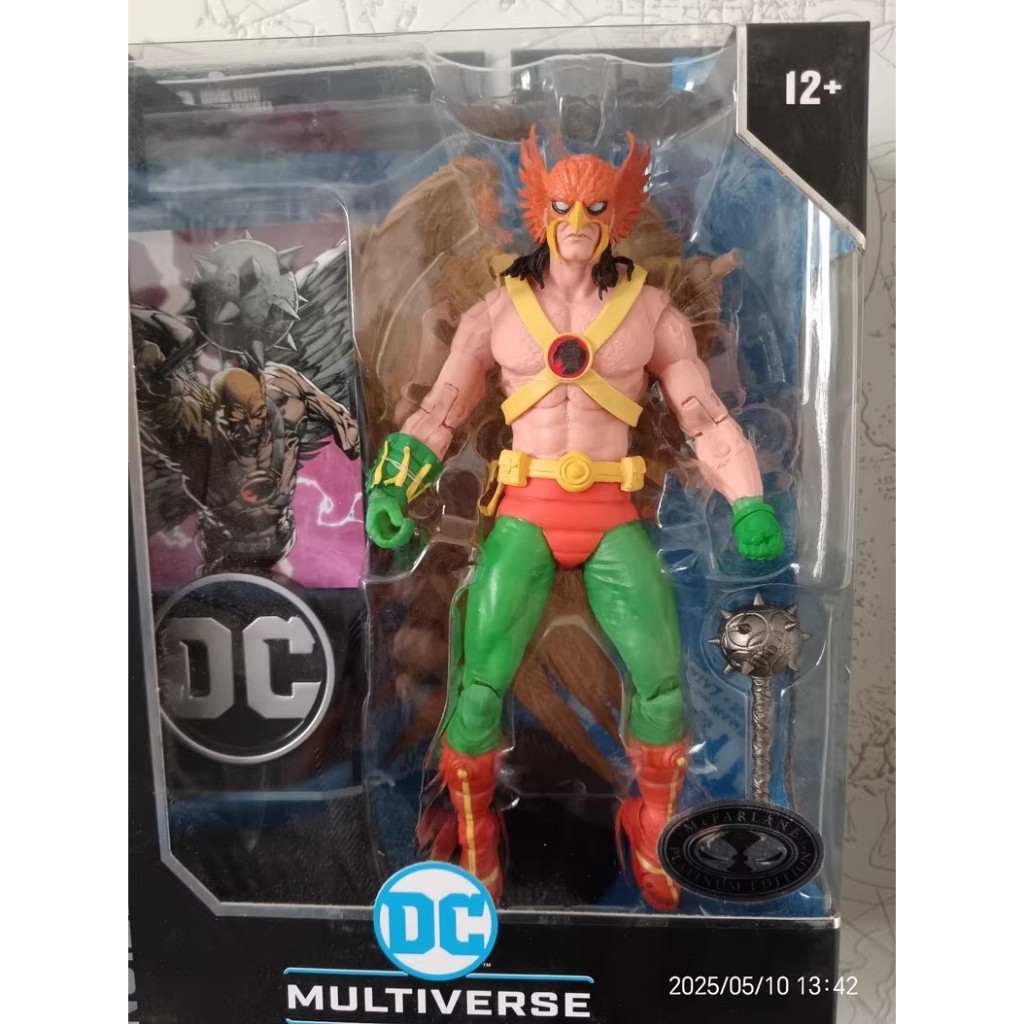 McFarlane DC Hawkman Hawkman Collector Series Silver Label Variant ...