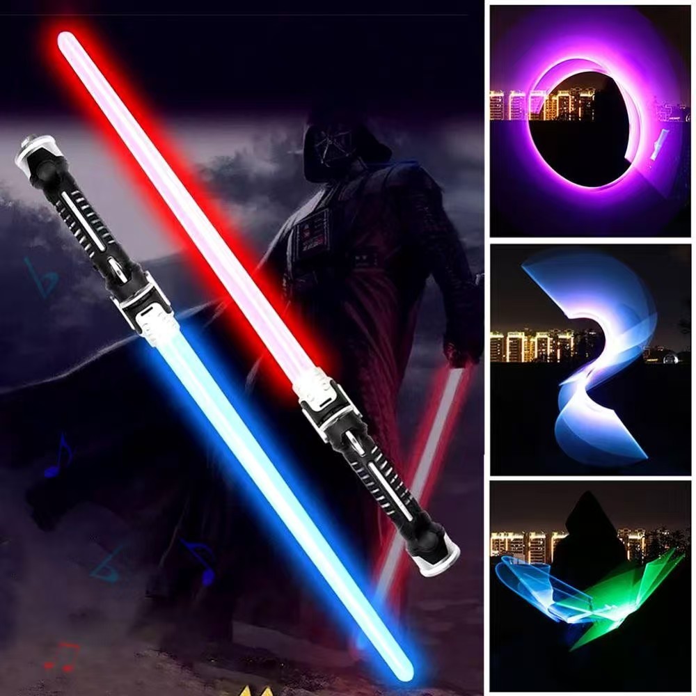 Star Wars Lightsaber Light Saber Force Dueling Battery Powered Sound ...