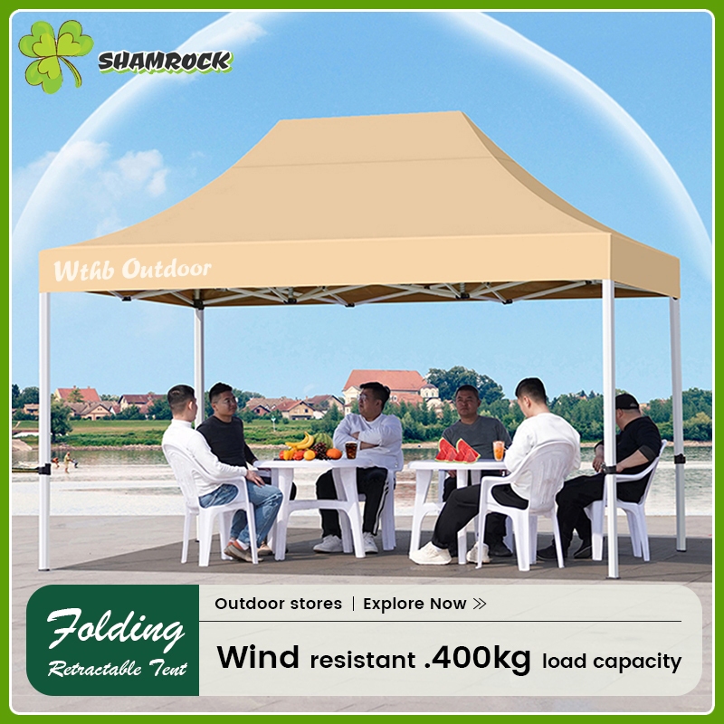 Folding Retractable Tent Waterproof Car Motocycle Camping Outdoor ...