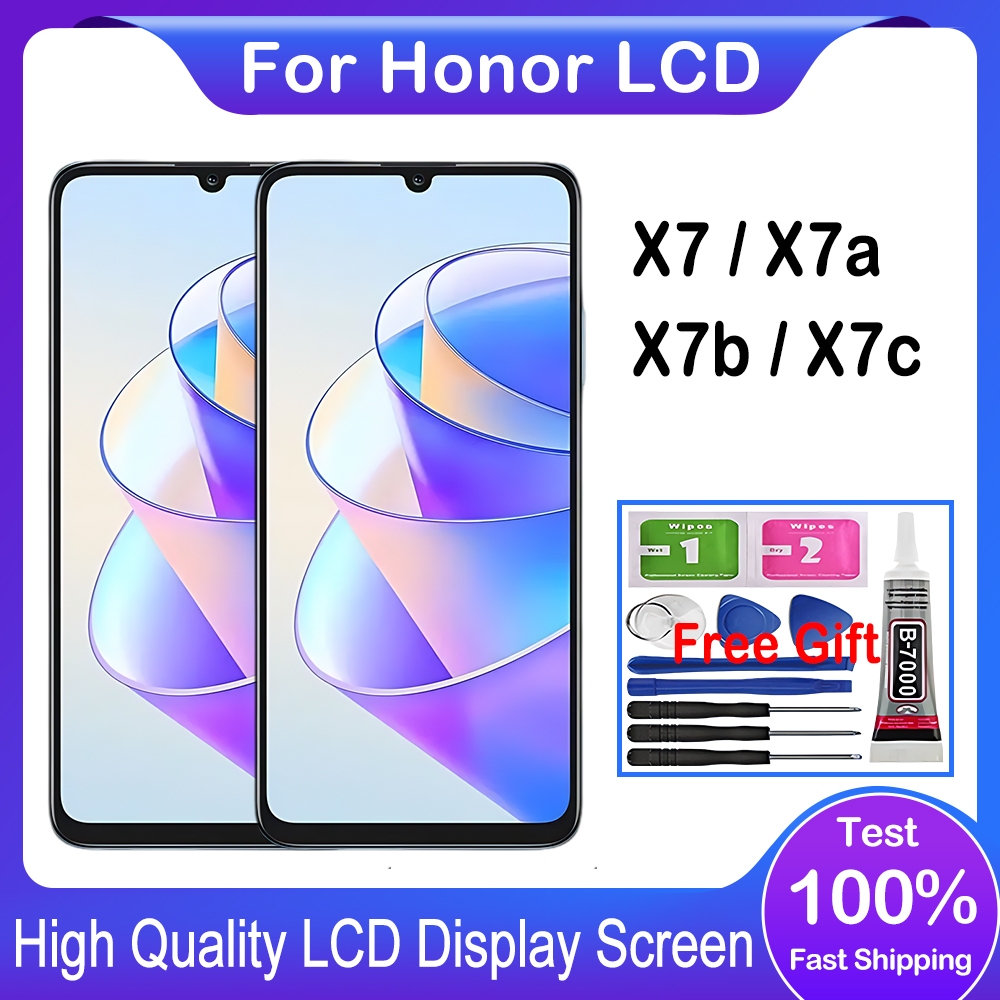 For Honor X7 X7a X7b X7c LCD Display Touch Screen With Frame ...