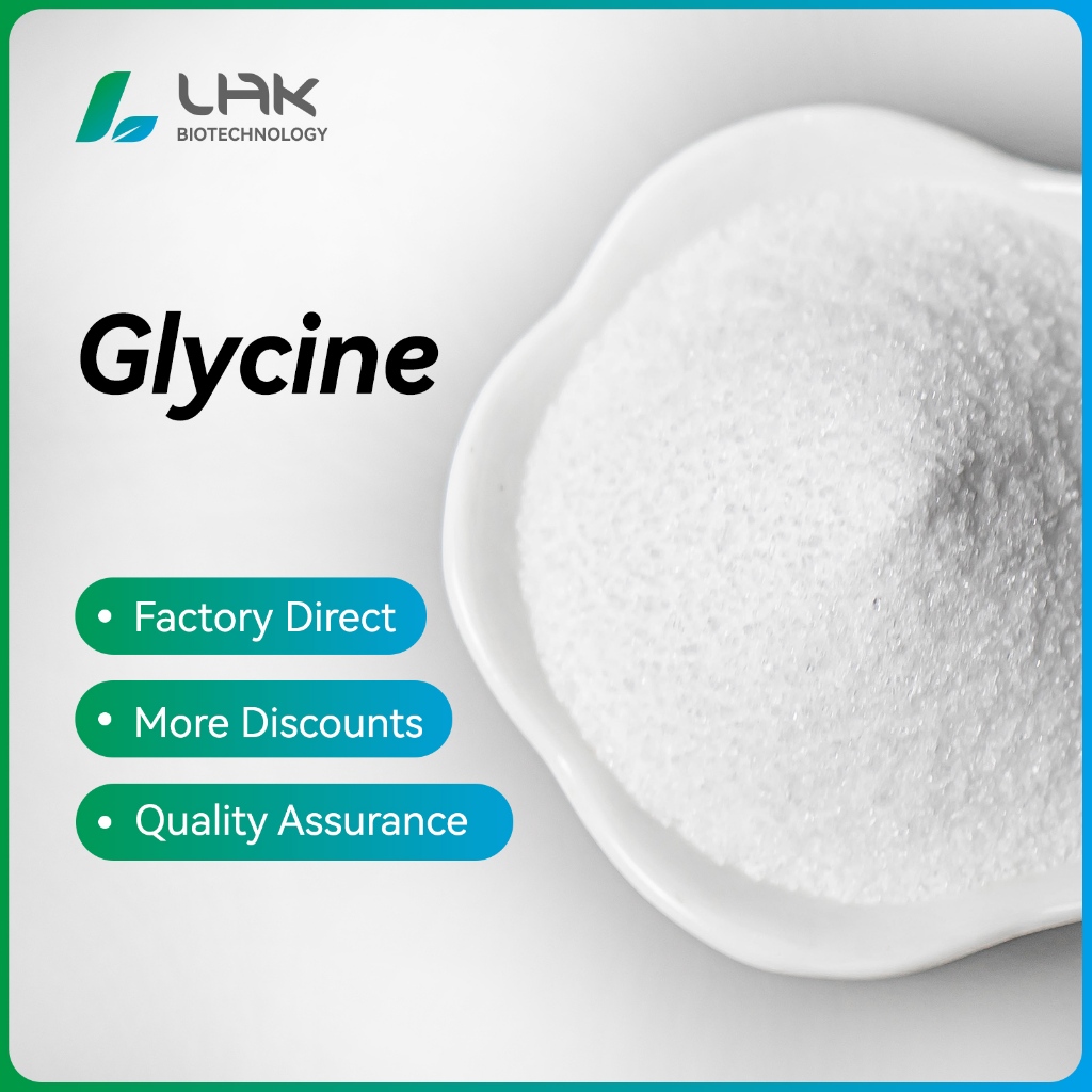 Wholesale and retail Amino Acids food grade glycine Gly powder CAS 56 ...