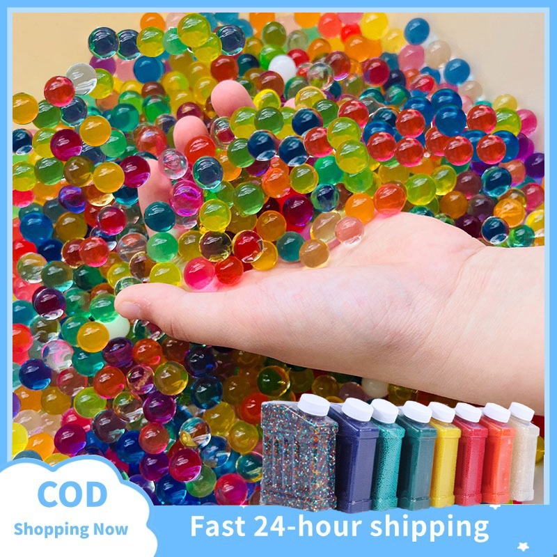 50000pcs Gel Beads Blaster Gun Gel Balls Toys Water Beads Splatter 7 ...