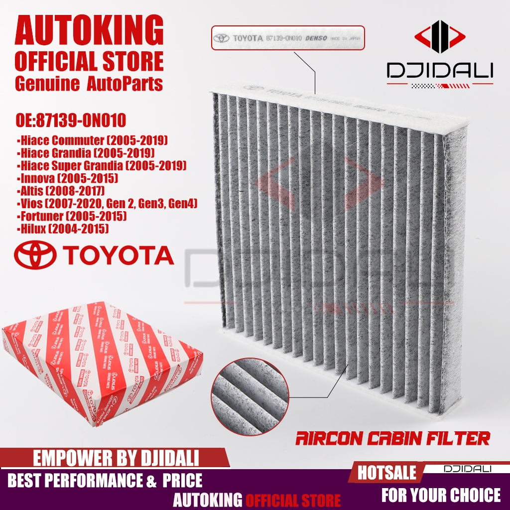 Toyota Aircon Cabin Filter for Vios Innova Fortuner Altis Camry Yaris ...