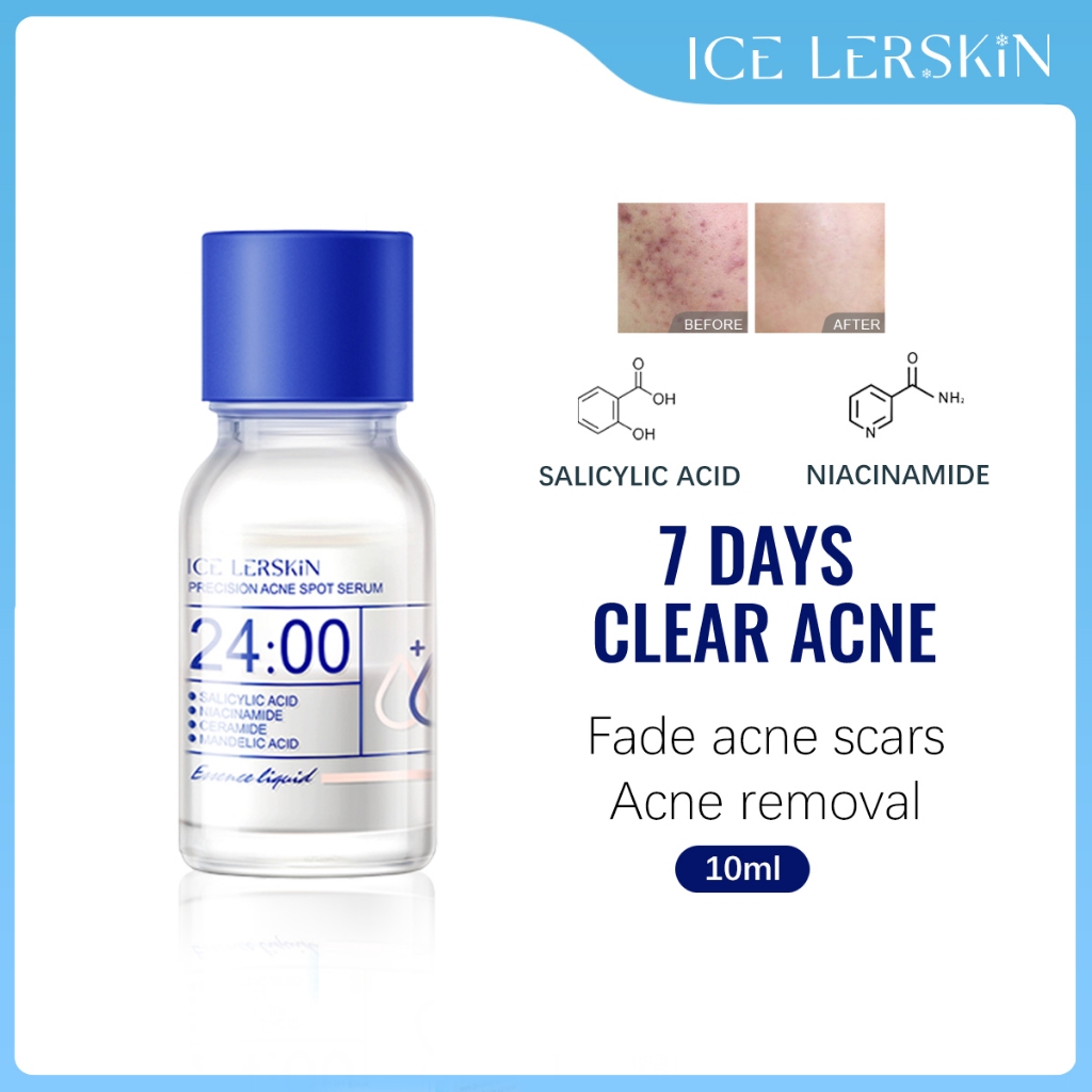 ICE LERSKIN Acne Essence Salicylic Acid Precision Anti-acne Essence ...