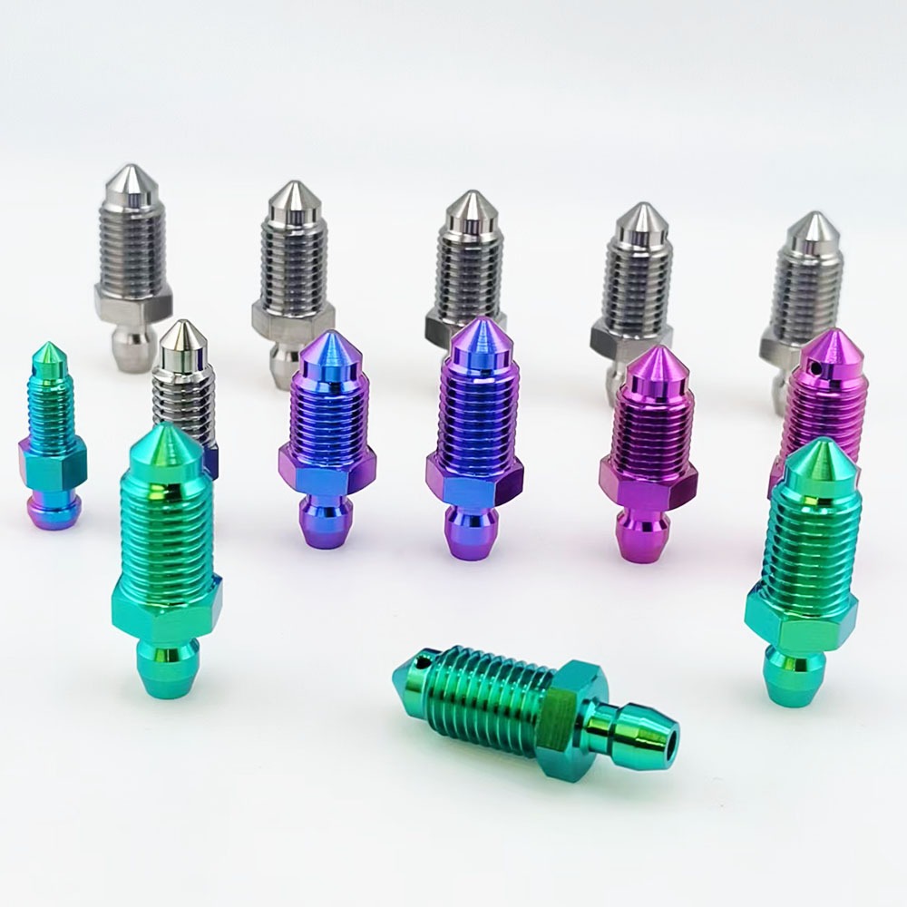 Titanium Gr5 Bolt M6 M8 M10 Motorcycle Brembo Brake Caliper Oil Drain ...