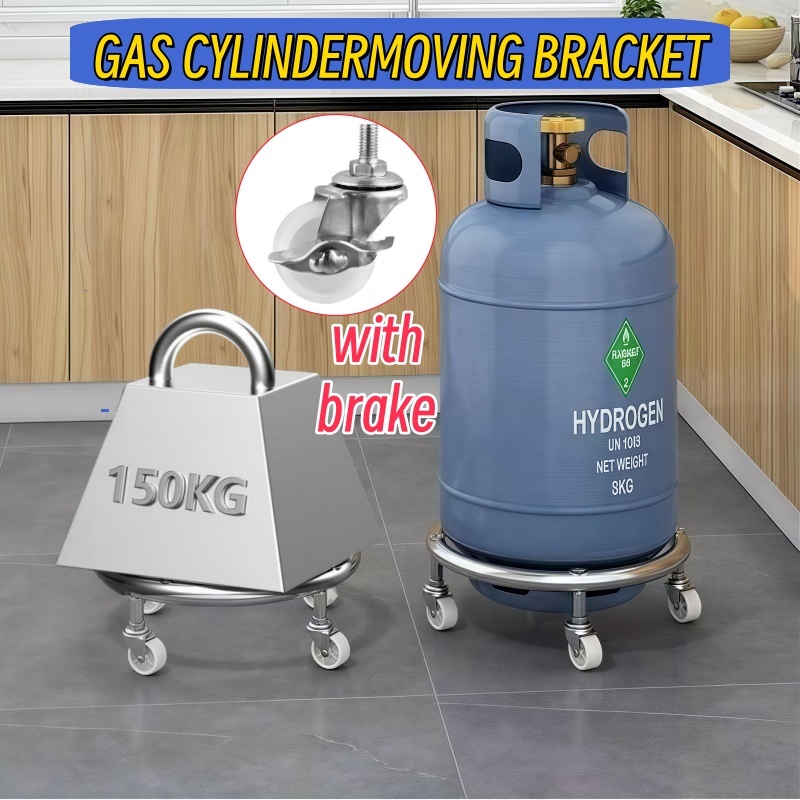 Gas cylinder placing rack Mobile bracket base fixing rack Gas tank ...