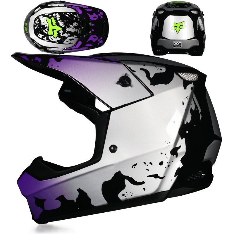 Off road helmet, motorcycle helmet, men's and women's full face helmet ...