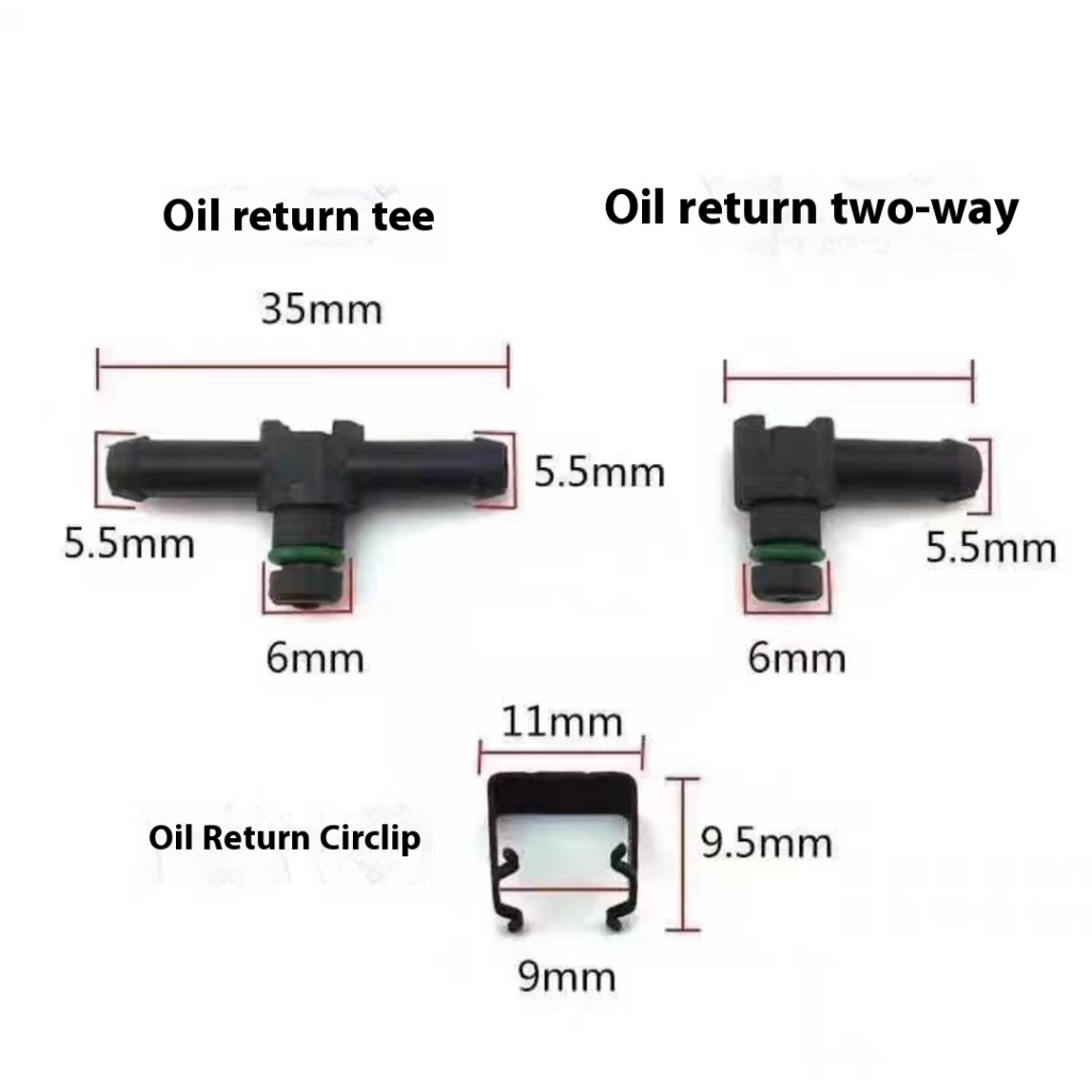 Three Way/Two Return Pipe Joint Nozzle D-MAX 4JK1 4JJ1 (Set Of 4) Code ...