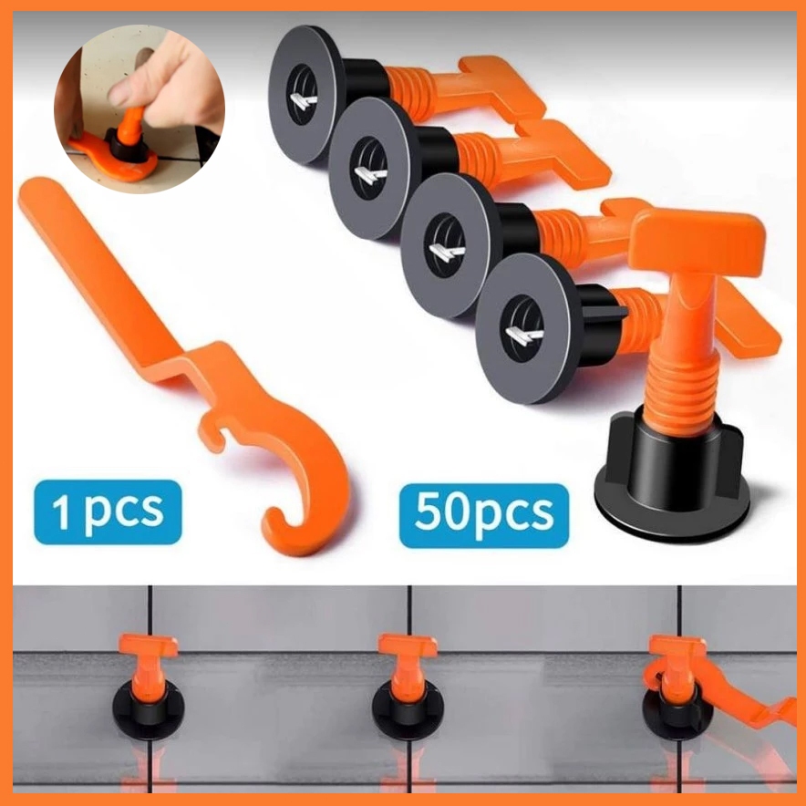 50Pcs Tile levellers Mini Level Wedges Alignment Tile Spacers for Wall ...