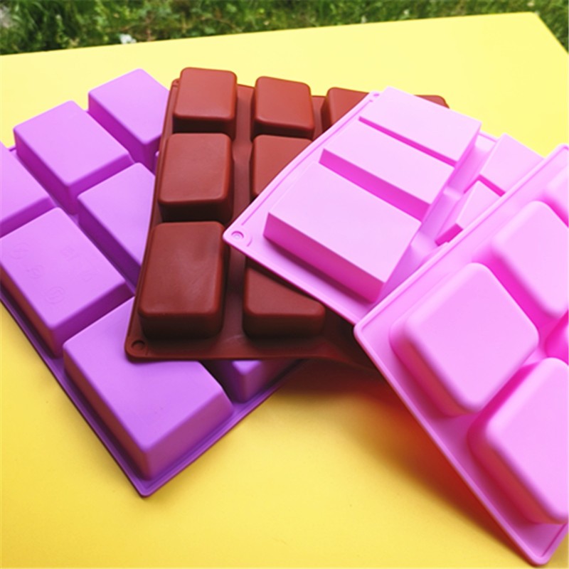 Rectangular Silicone Mold Handmade Soap Mold Cake Mousse Mold DIY ...