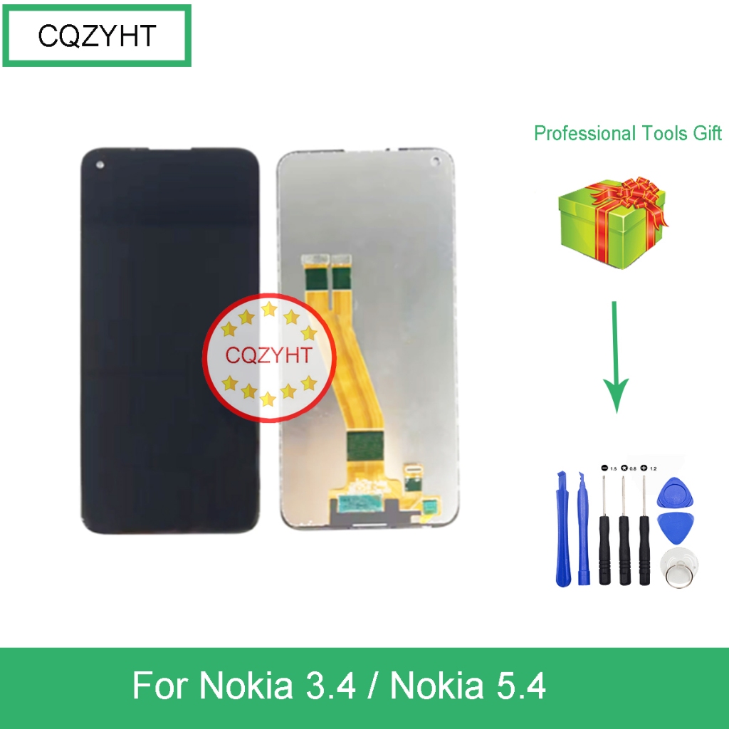 LCD Display Touch Screen Digitizer for Nokia 3.4 / Nokia 5.4 front lcd ...