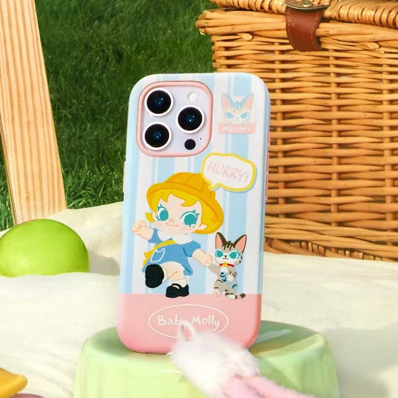P POPMART Baby Molly Baby Molly Baby Molly Series-Phone Case | Shopee ...