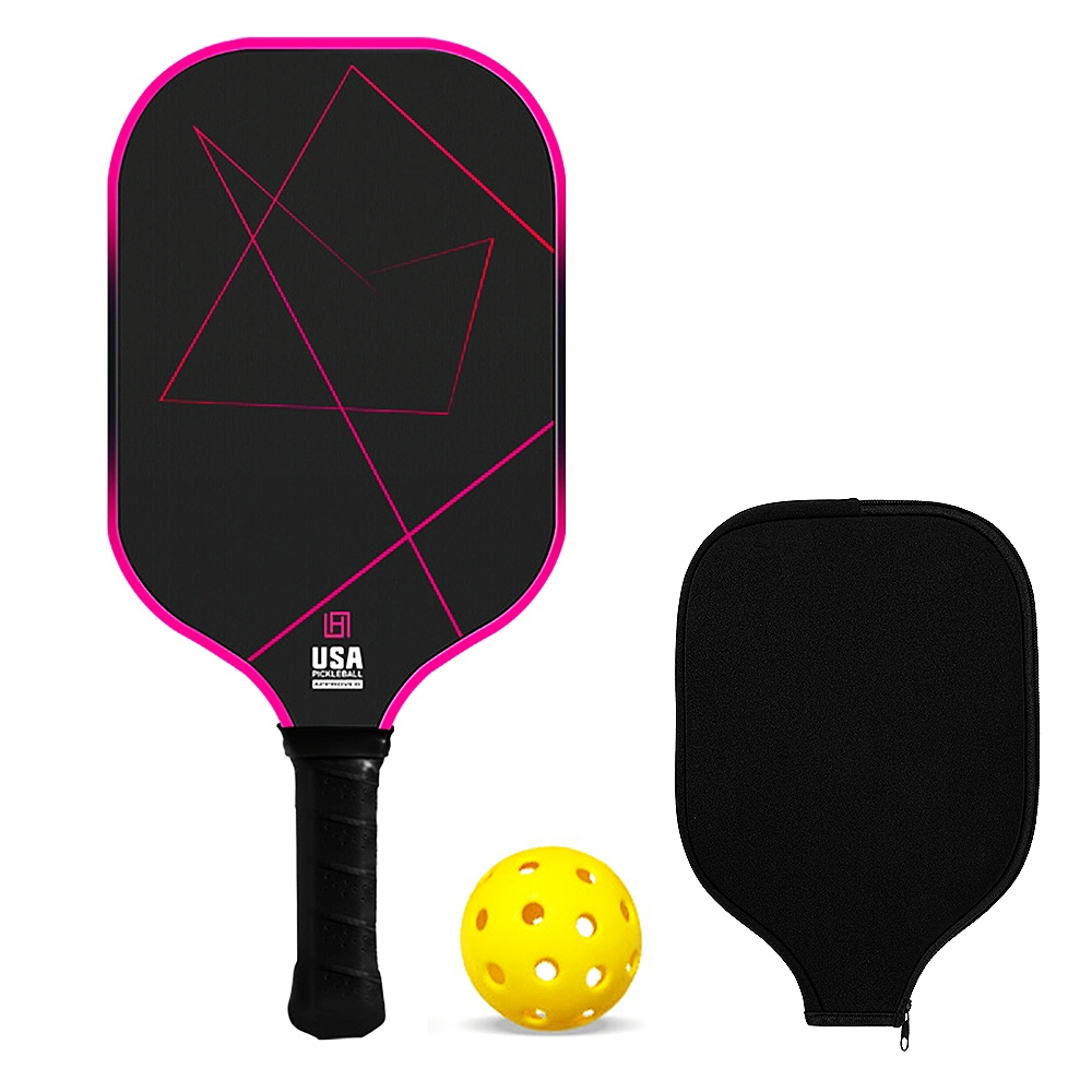 Carbon fiber pickleball racket T700 matte gradient color upgrade 1 ...