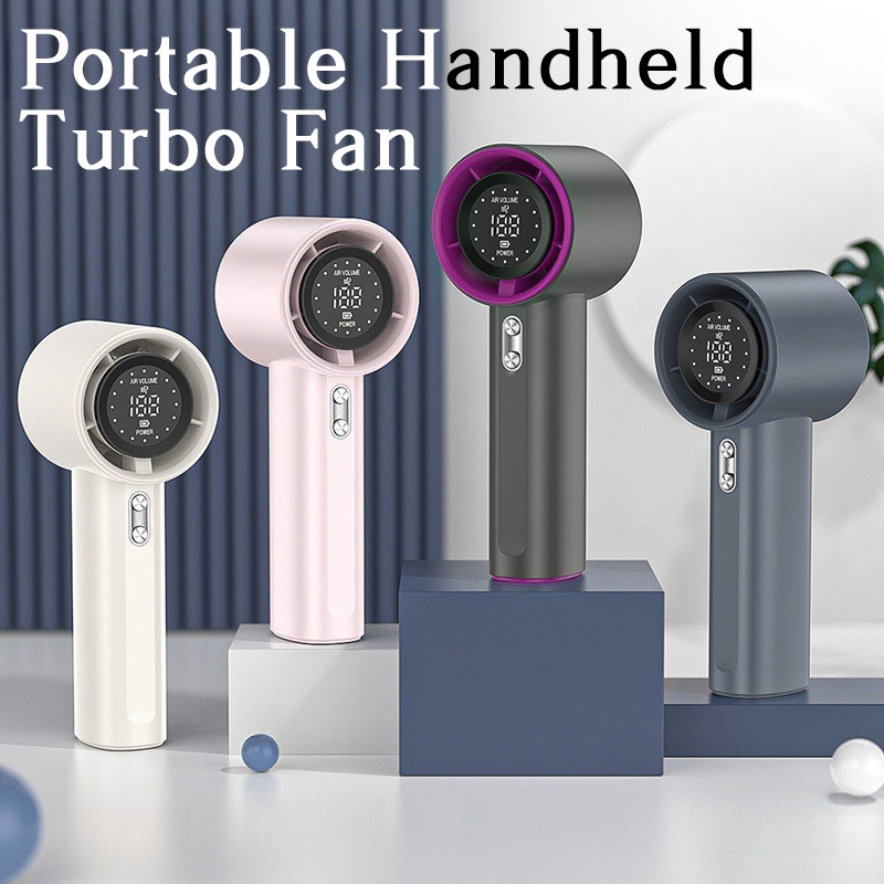 2025 New Model - 100-Speed Digital Display Cryo-Cooling TEC Fan with ...