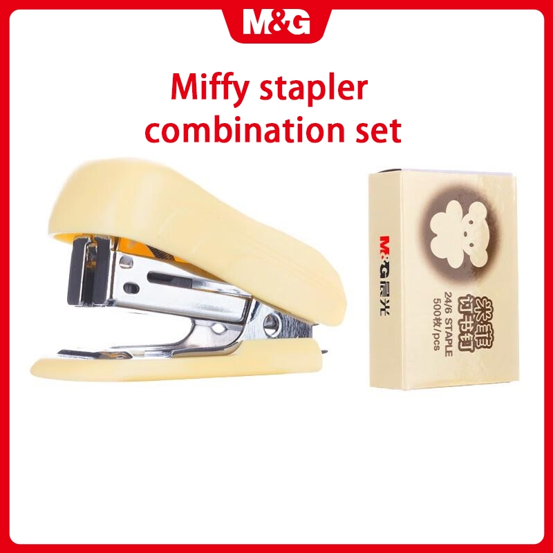 M&G Stapler Small Portable Genuine Miffy Series Student Office Mini 12 ...