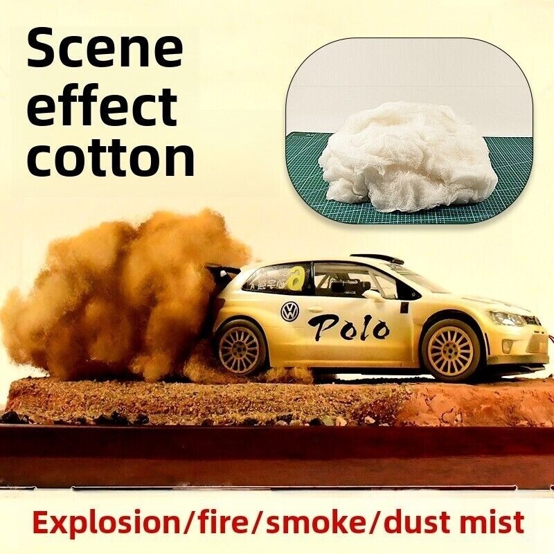 Simulation Smoke Effect Fluffy Cotton Smoke Artillery Missiles ...