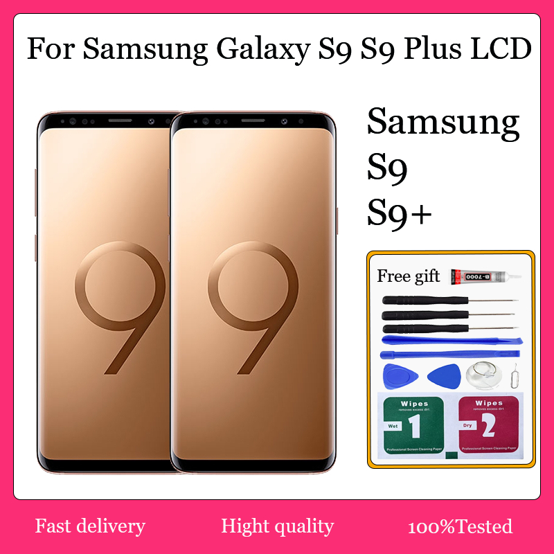Original AMOLED For Samsung Galaxy S9 S9 Plus LCD Display Touch Screen ...