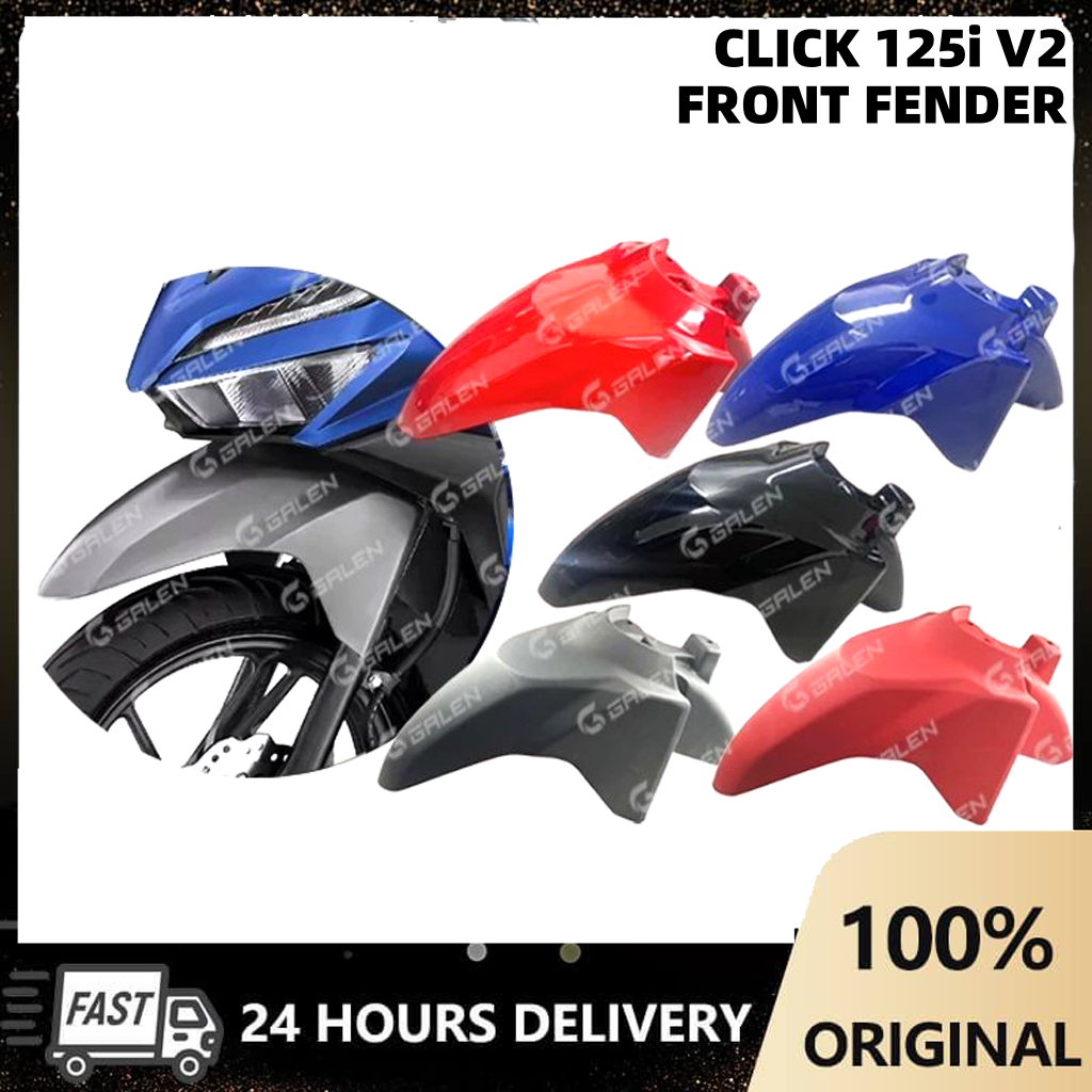HONDA CLICK 125i V2 FRONT FENDER MOTORCYCLE ACCESSORIES TAPALODO ...