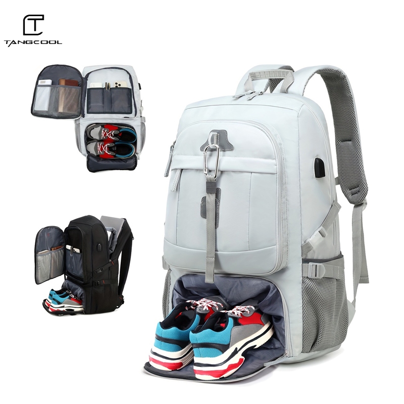 60-80L Travel Backpack men waterproof beg pack with shoe compartment ...