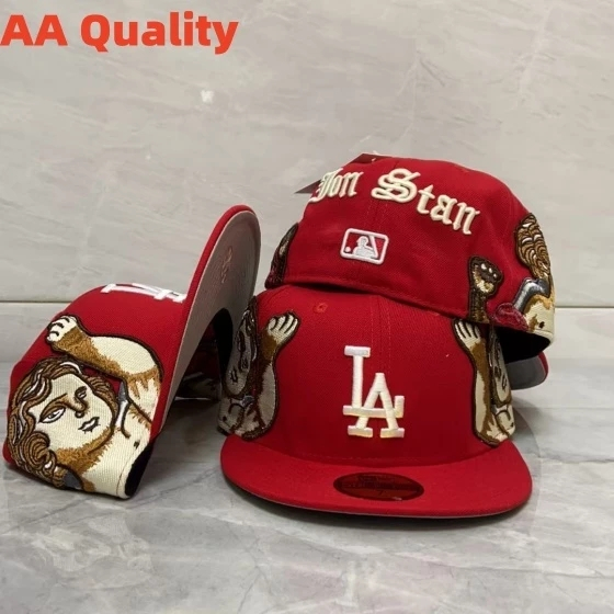 New Era MLB Los Angeles Dodgers Fitted Cap Men Women Hat Hip Hop ...