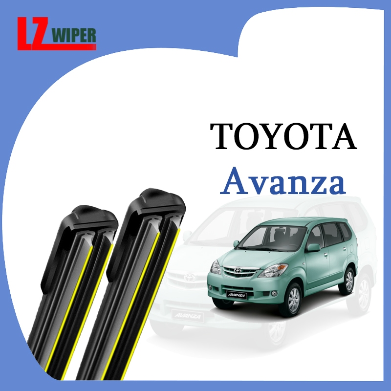 Toyota Avanza Wiper Blade Set (Front+Rear 3pcs) for AVENZA MPV Car ...