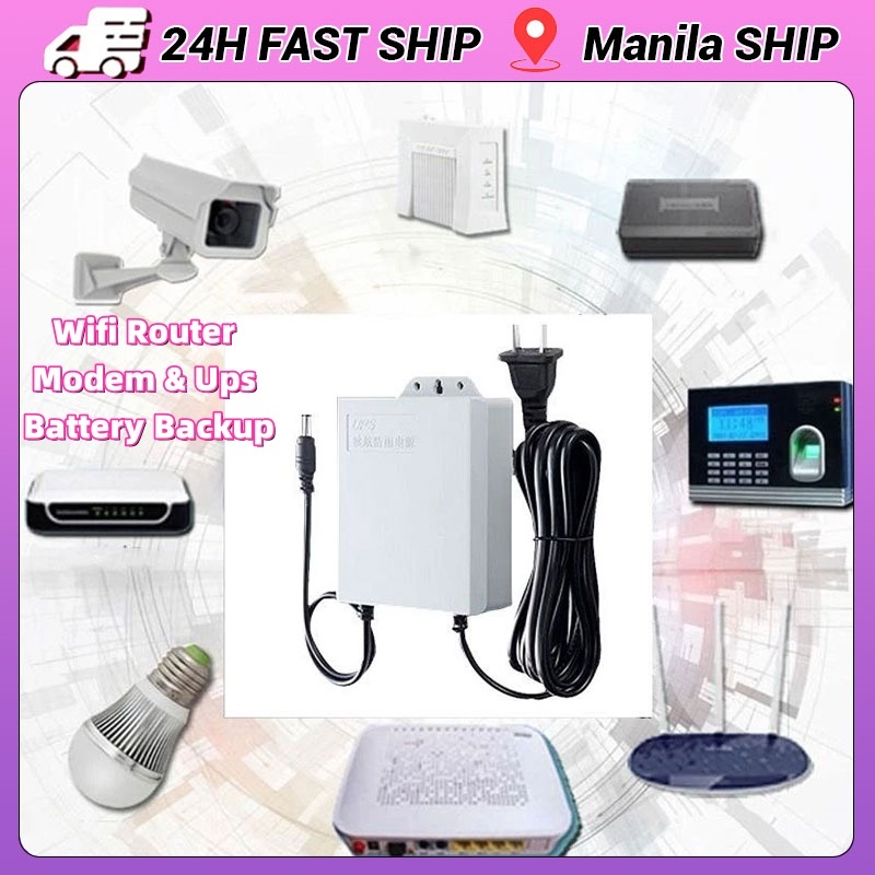 V380 Pro 12v1.5a 3m 7800ma Wifi Router Modem Uninterruptible Power ...