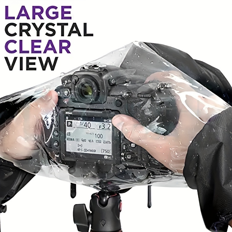 Professional Camera Rain Cover for DSLR Mirrorless Cameras Accessories ...