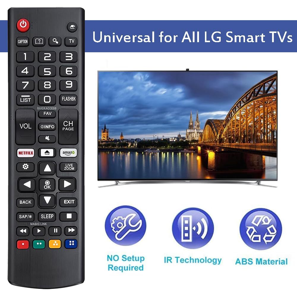 Universal Replacement Remote Control for LG Smart TV All Models LCD LED ...