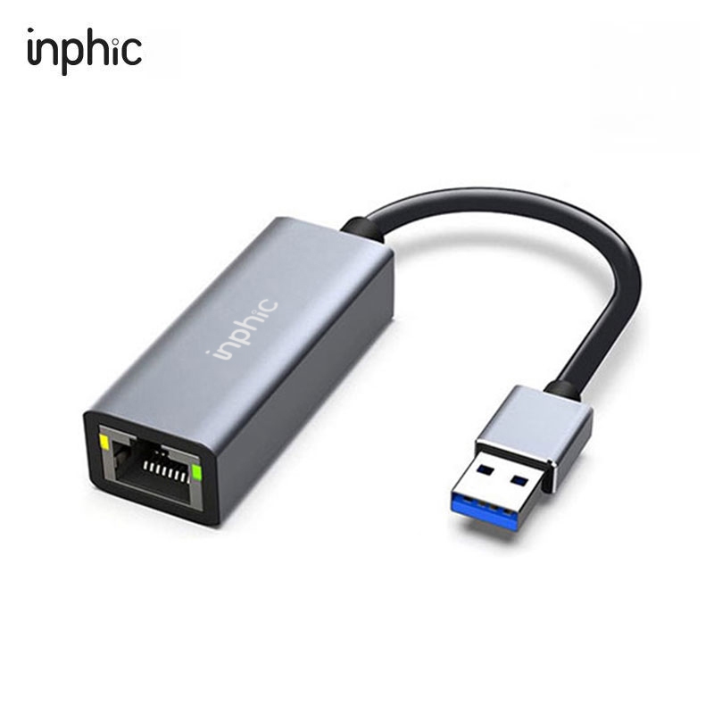 INPHIC USB 3.0 2.0C to Gigabit Ethernet adapter Rj45 network card ...