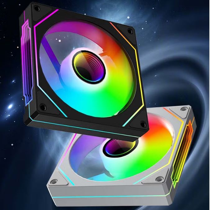 PowerTrain PRISM 4 PRO 120mm case fan PWM ARGB fan for PC cases and ...