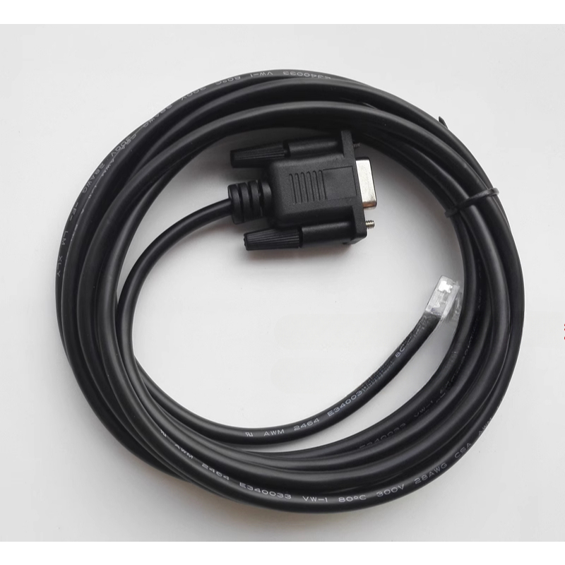 DOP-107BV to keyence PLC Kv-n24dt cable at both ends of the ...