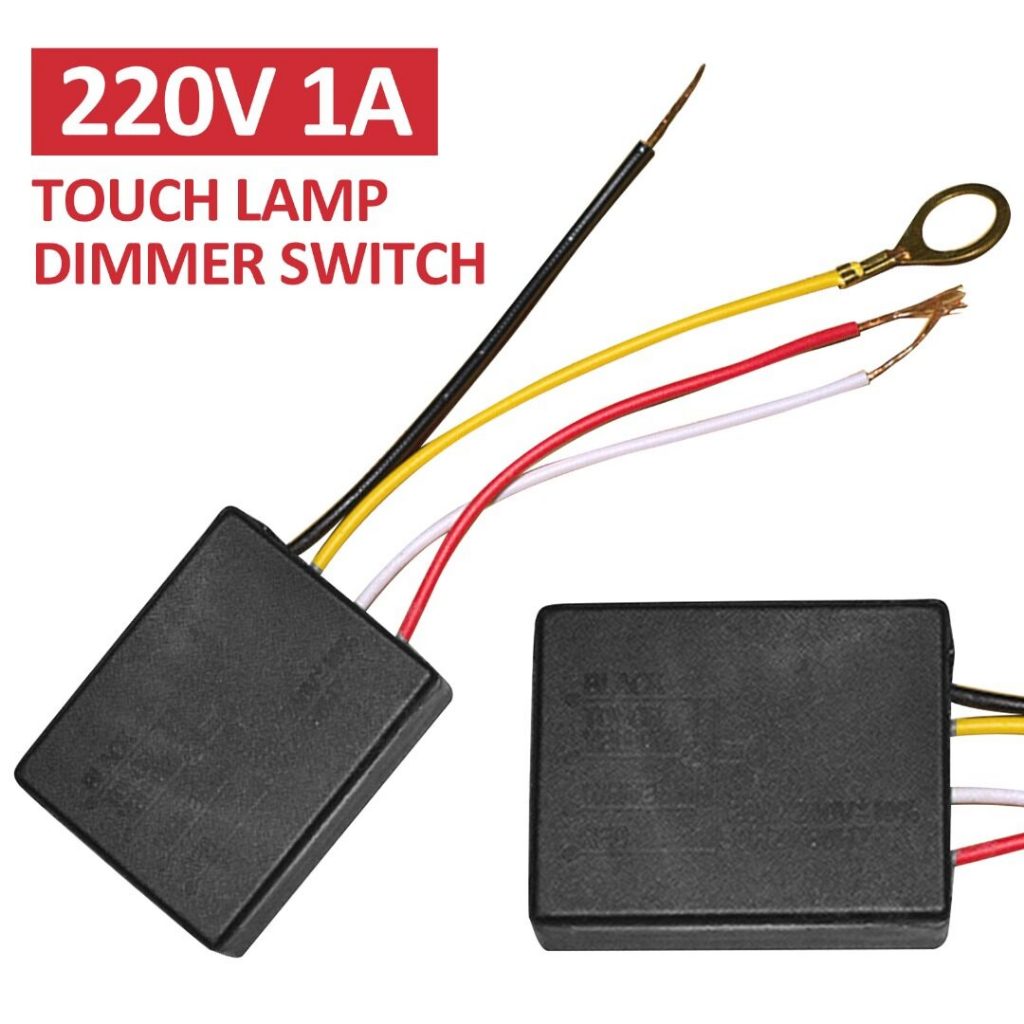 3 Way Touch Sensor Switch Control 220V 1A Lamp Desk Light Bulb Dimmer ...