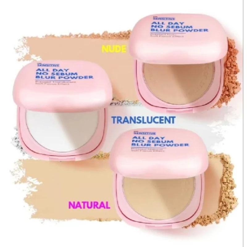 Dr. Sensitive All Day No Sebum Blur Powder PRESSED | Shopee Philippines