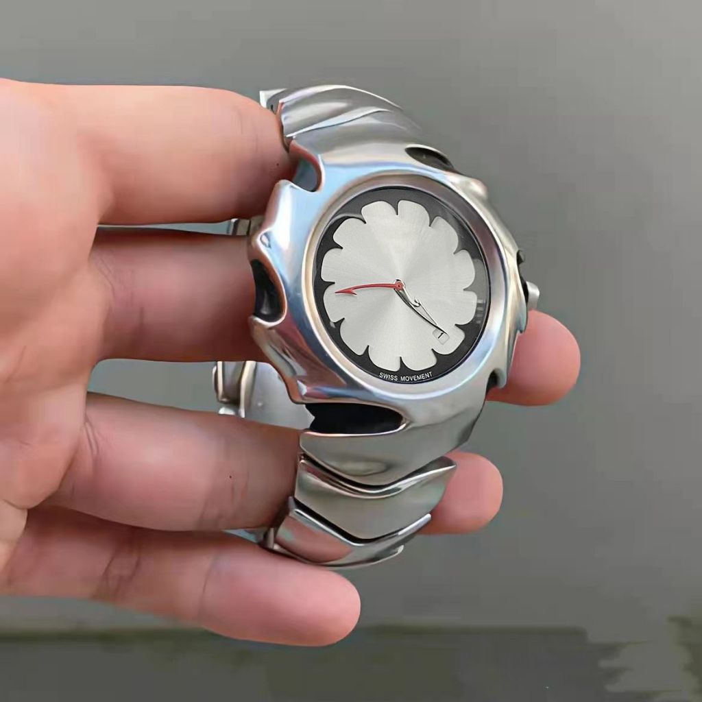 y2k, an original design watch with an unconventional blade, is a ...