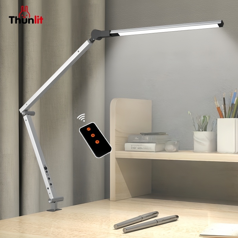 Thunlit Daylight Clip Lamp 360° Adjustable Foldable Remote Control ...